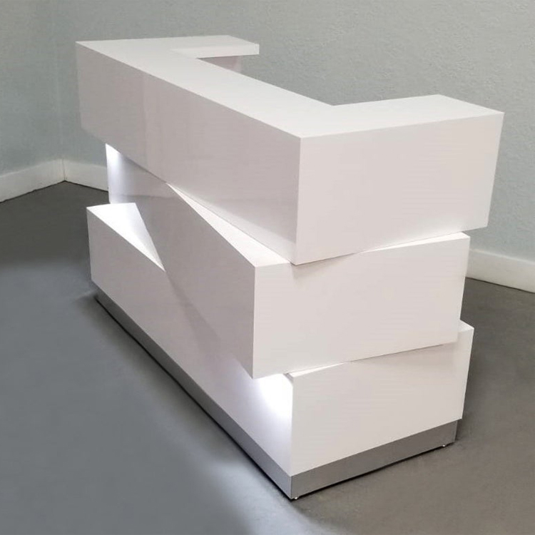 China Factory Supply Marble Reception Desk Cash Counter-Onebest Furniture