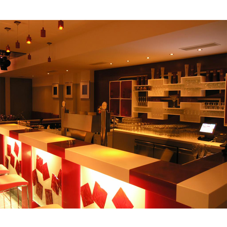 High Quality Customized Luxury Bar Counter with Cabinet-Onebest Furniture