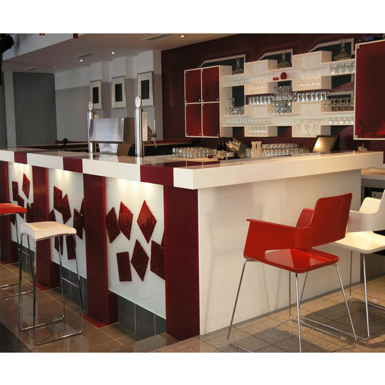 High Quality Customized Luxury Bar Counter with Cabinet-Onebest Furniture