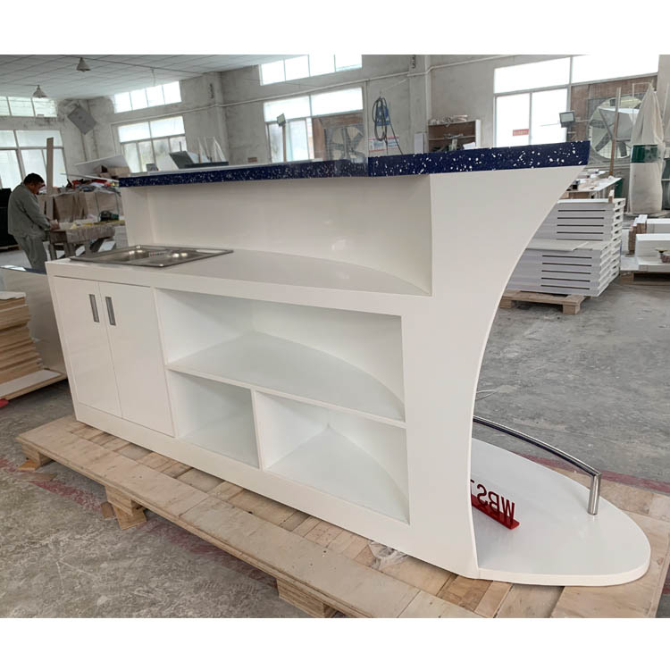 Blue Stone Boat Bar Counter Wine Barrel Bar Table-Shenzhen Onebest ...