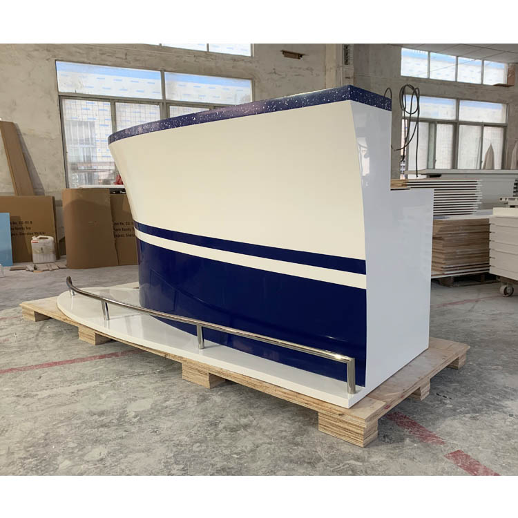 Blue Stone Boat Bar Counter Wine Barrel Bar Table-Shenzhen Onebest ...