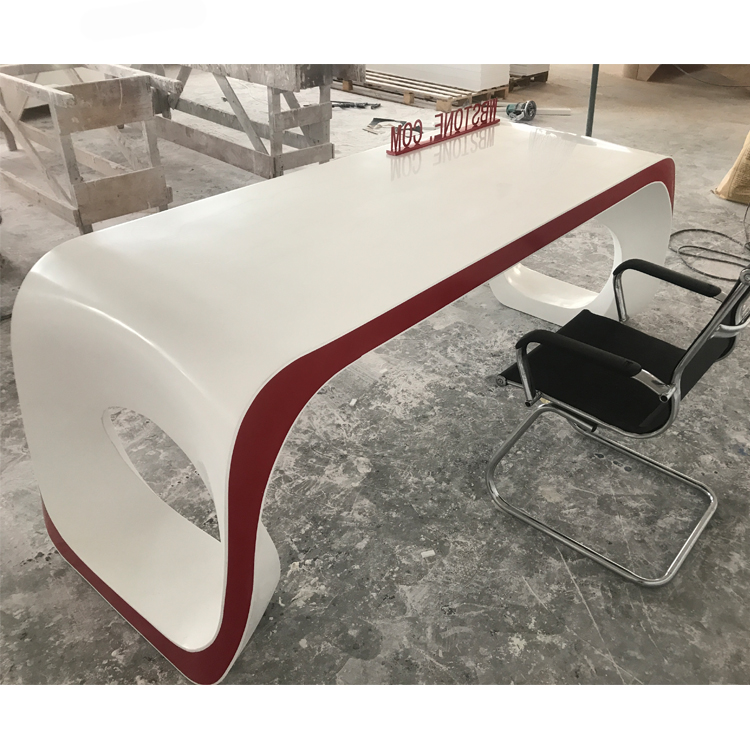 One person color optional white office table executive-Onebest Furniture