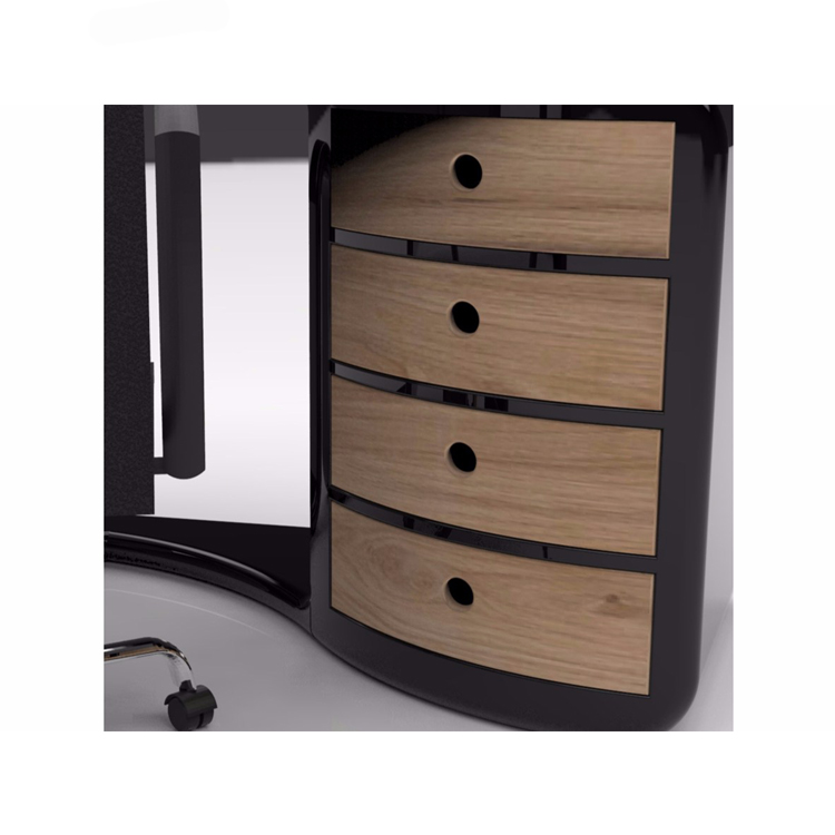 Circle shaped round small home office table-Shenzhen Onebest Furniture ...