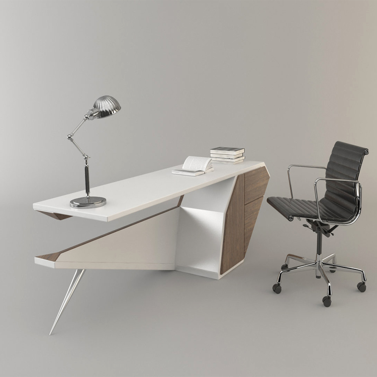 High Tech Luxury Corian Solid Surface Office Furniture Desk-Shenzhen ...