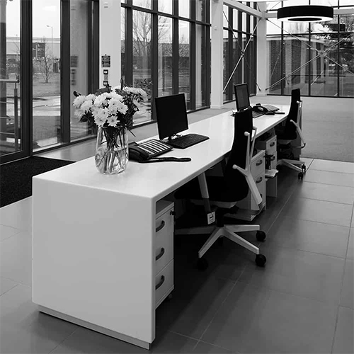 Amazing Design Office Interior Reception Desk Counter Security Podium ...