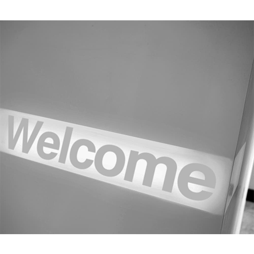 Amazing Design Office Interior Reception Desk Counter Security Podium ...